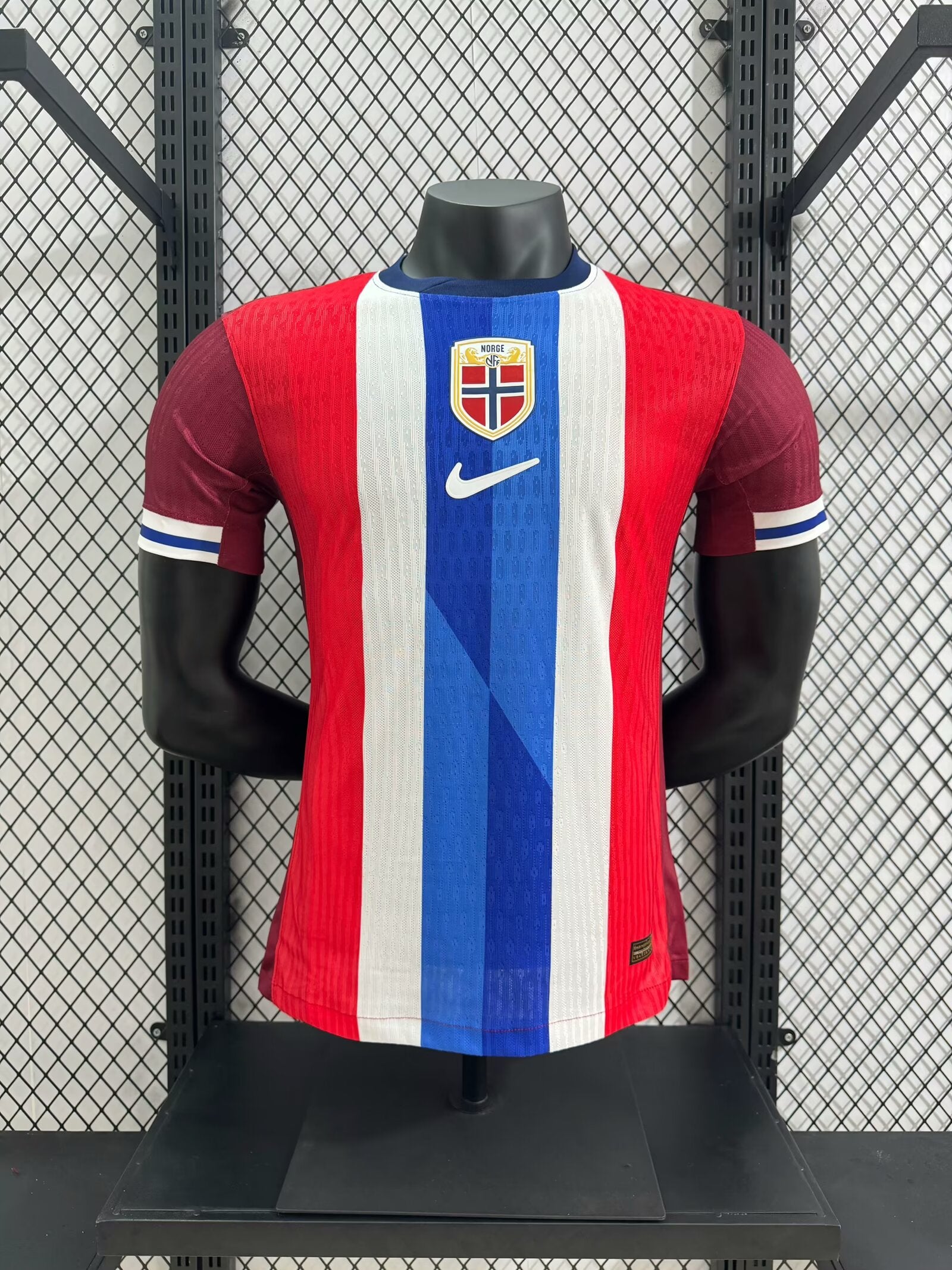 NORWAY 2024 HOME JERSEY PLAYER EDITION – retrokitshop.com