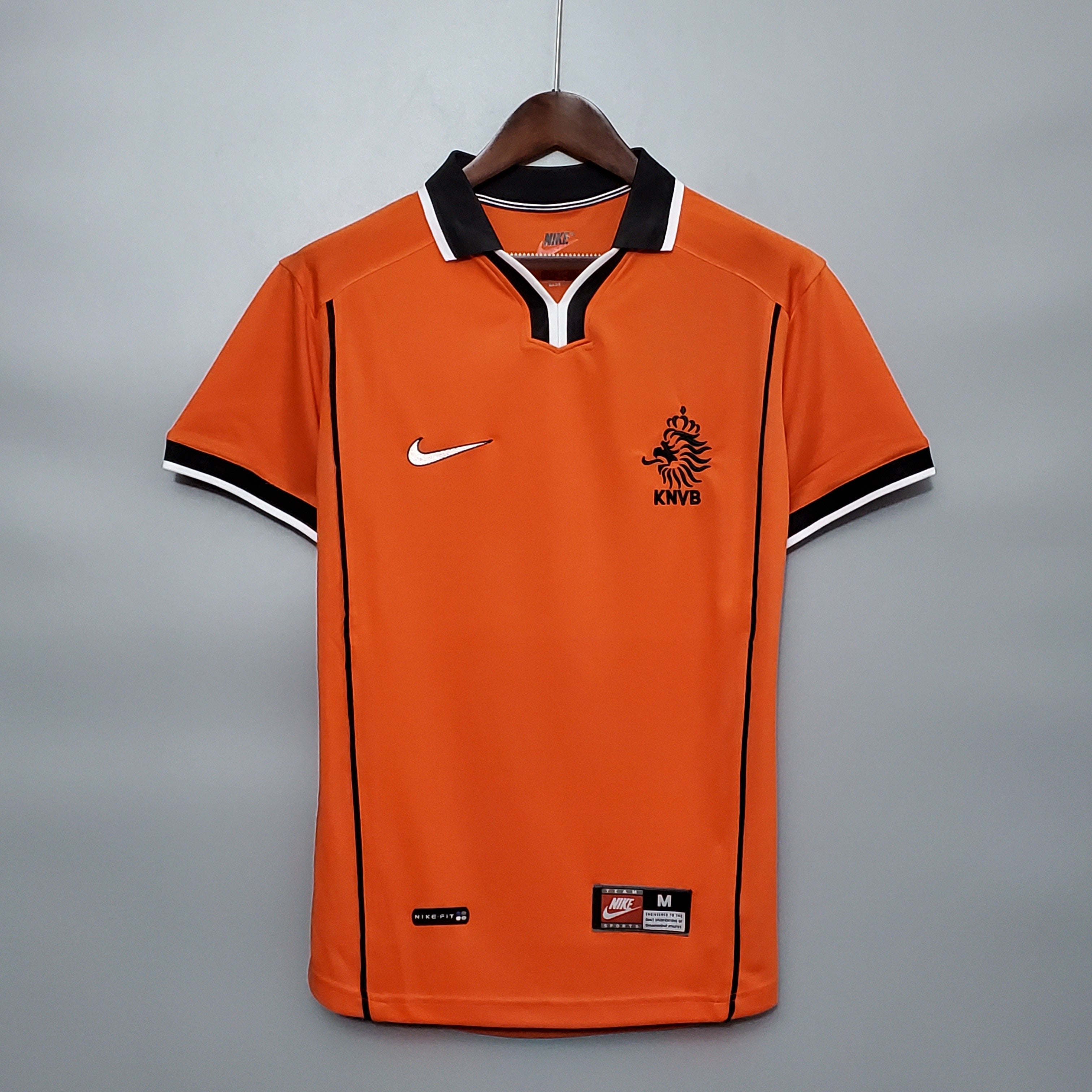 NETHERLANDS 1998 HOME JERSEY – retrokitshop.com